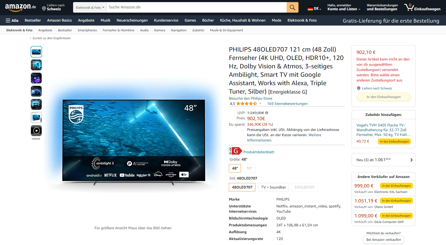 Amazon - Alle Infos, Tipps & Spartricks für Bestellungen in die Schweiz