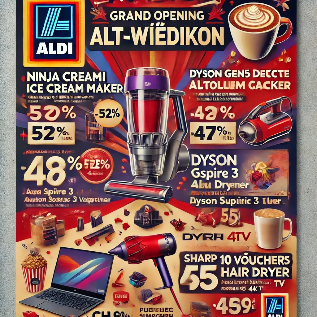 (Lokal)🎉 Sammeldeal: Sonderaktionen zur Neueröffnung der ALDI-Filiale ...