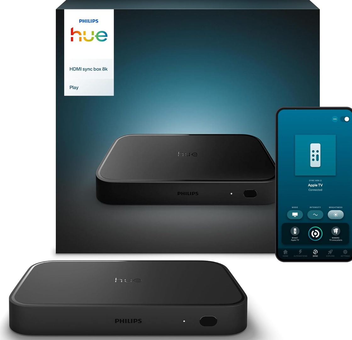 PHILIPS Hue Play HDMI Sync Box 8K (Generation 2) wieder zum Bestpreis ...