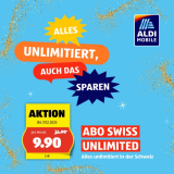 ALDI Suisse Mobile Abos & Aktionen 2026 - Preispirat